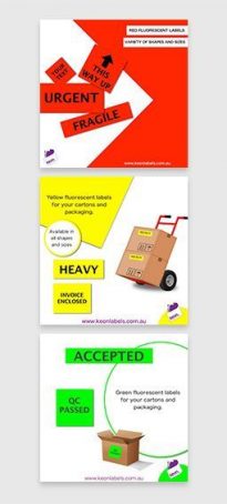 Self Adhesive Products | Keon Labels | Australia